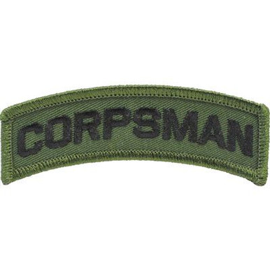 USN Corpsman Tab Patch at Army Surplus World