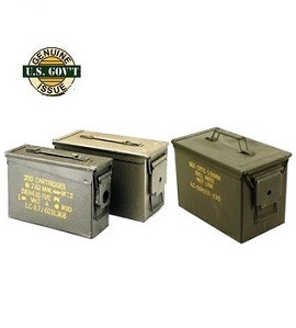 Buy US GI Military Surplus Ammo Can Combo #3 - Saw Box, 50 Cal Can, 30 ...