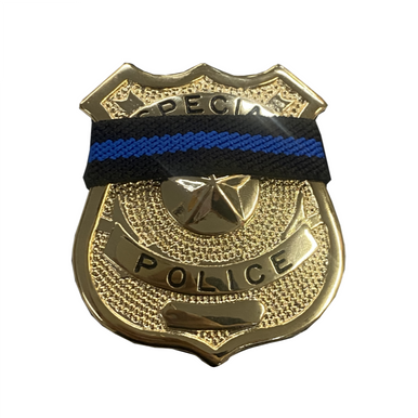 Thin Blue Line Mourning Band (Pack of 4)