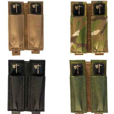 Open Top Double Magazine Pouch