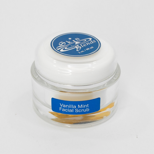 Dry Skin Vanilla Mint Facial Scrub - Skin Blends