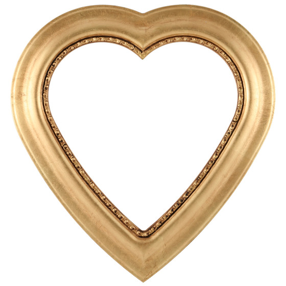 Heart Frame | Series 456 Gold Leaf