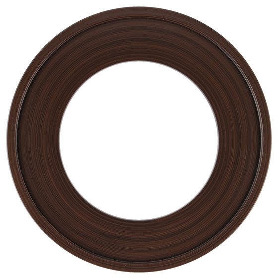 Round Floater Frame | Series 795 Black Walnut
