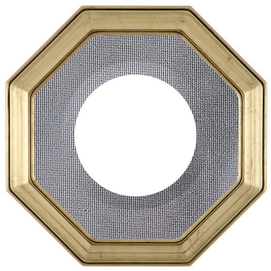 Shop for a Collector Plate Display Case in Gold Leaf | Gallery Quality ...