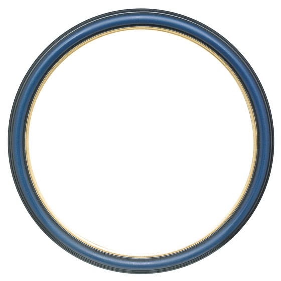 Circle Frame | Series 551 Royal Blue with Gold Lip