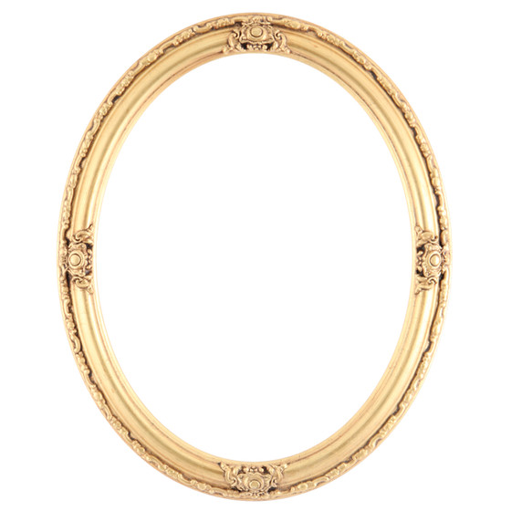 Oval Frame | Series 601 Antique Gold Leaf