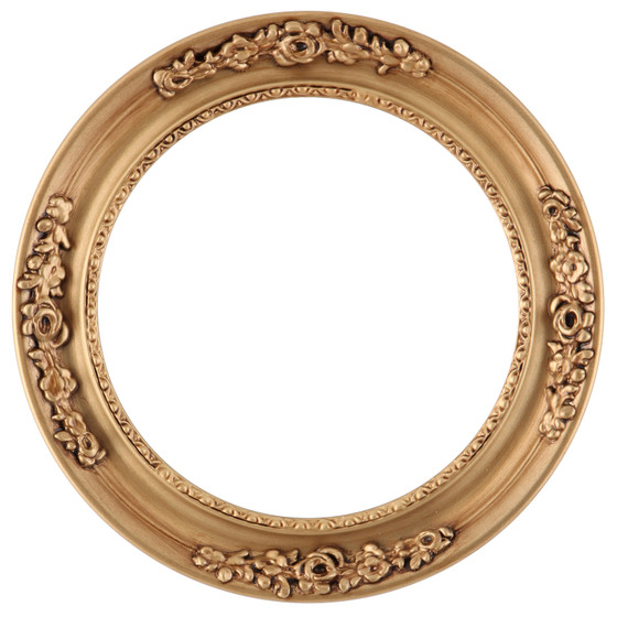 Circle Frame | Series 603 Gold Paint
