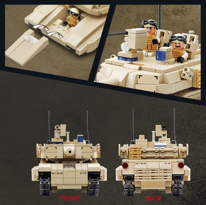 M1A2C ABRAMS Tank - GooGY Toys