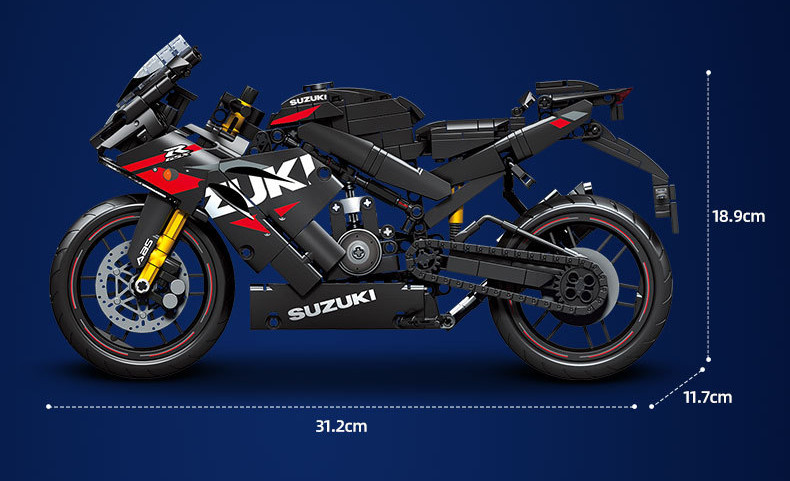 1:7 Suzuki Motorcycle GSXR1000r - GooGY Toys