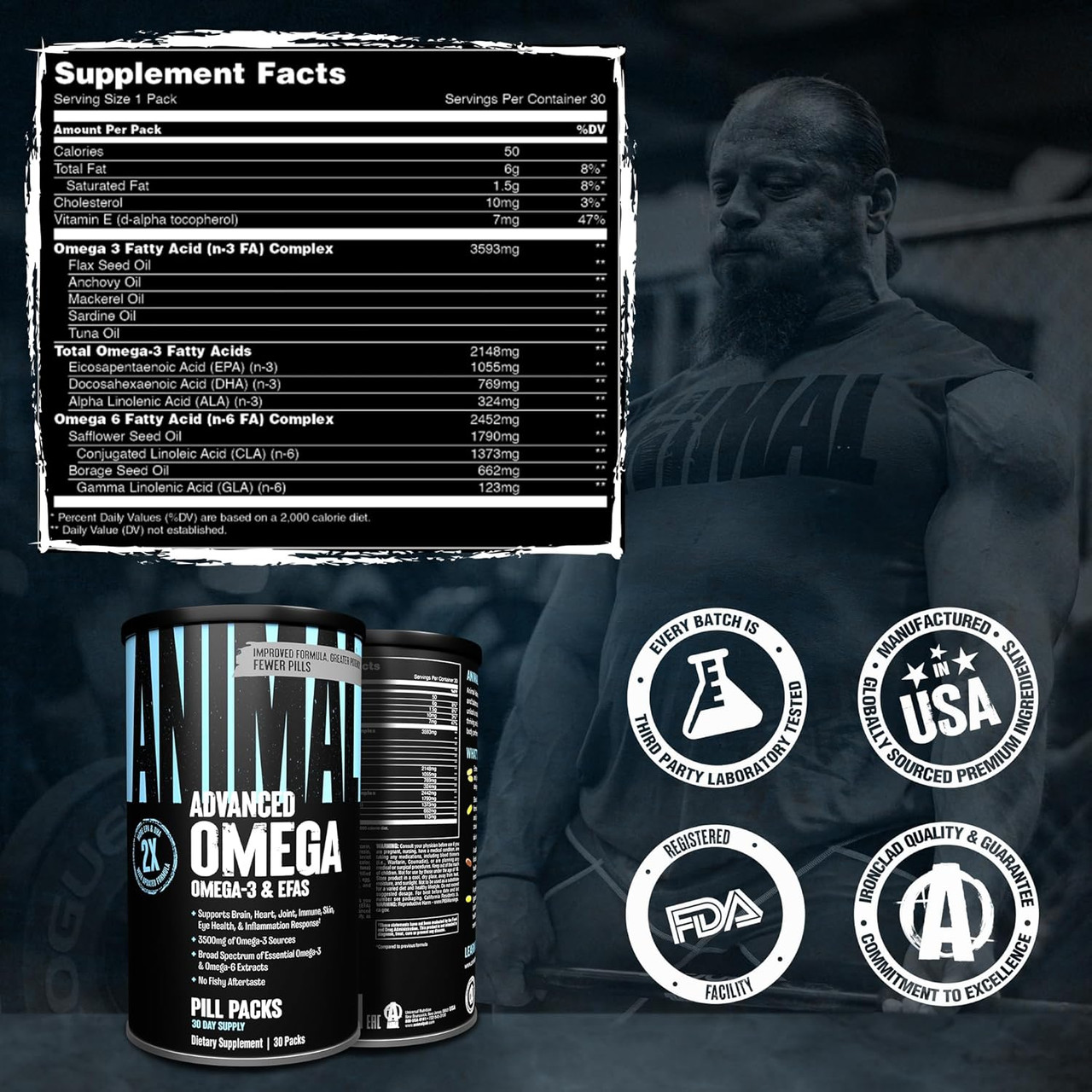 Animal Omega, 30 Packs