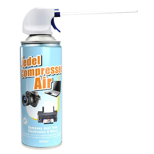 Jedel Compressed Air Cleaner, 400ml, Child-Safe Cap - MemoX