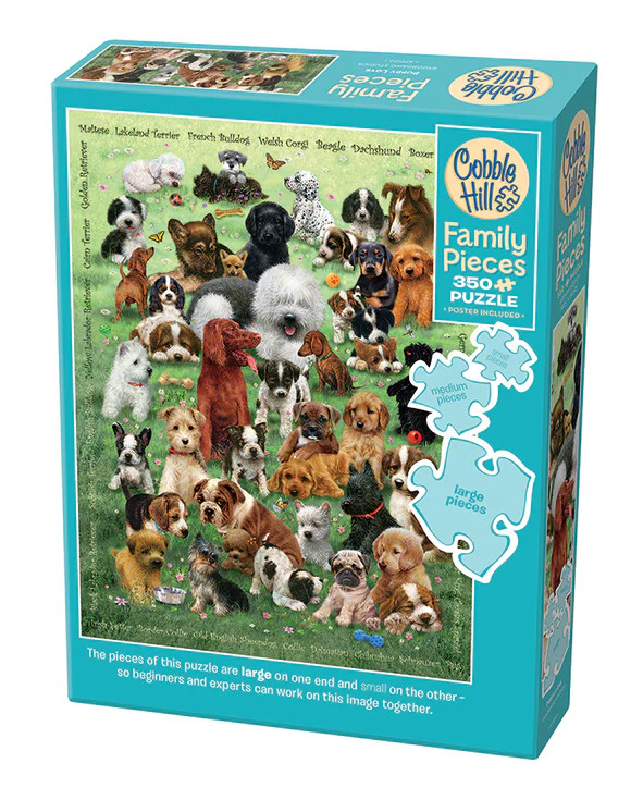 Puppy Love 350 pc Family Puzzle