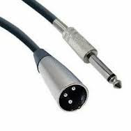 XLR6 XLR to 1/4" cable