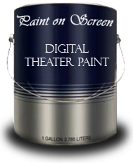 Paint On Screen Single-Coat Projection Screen Paint