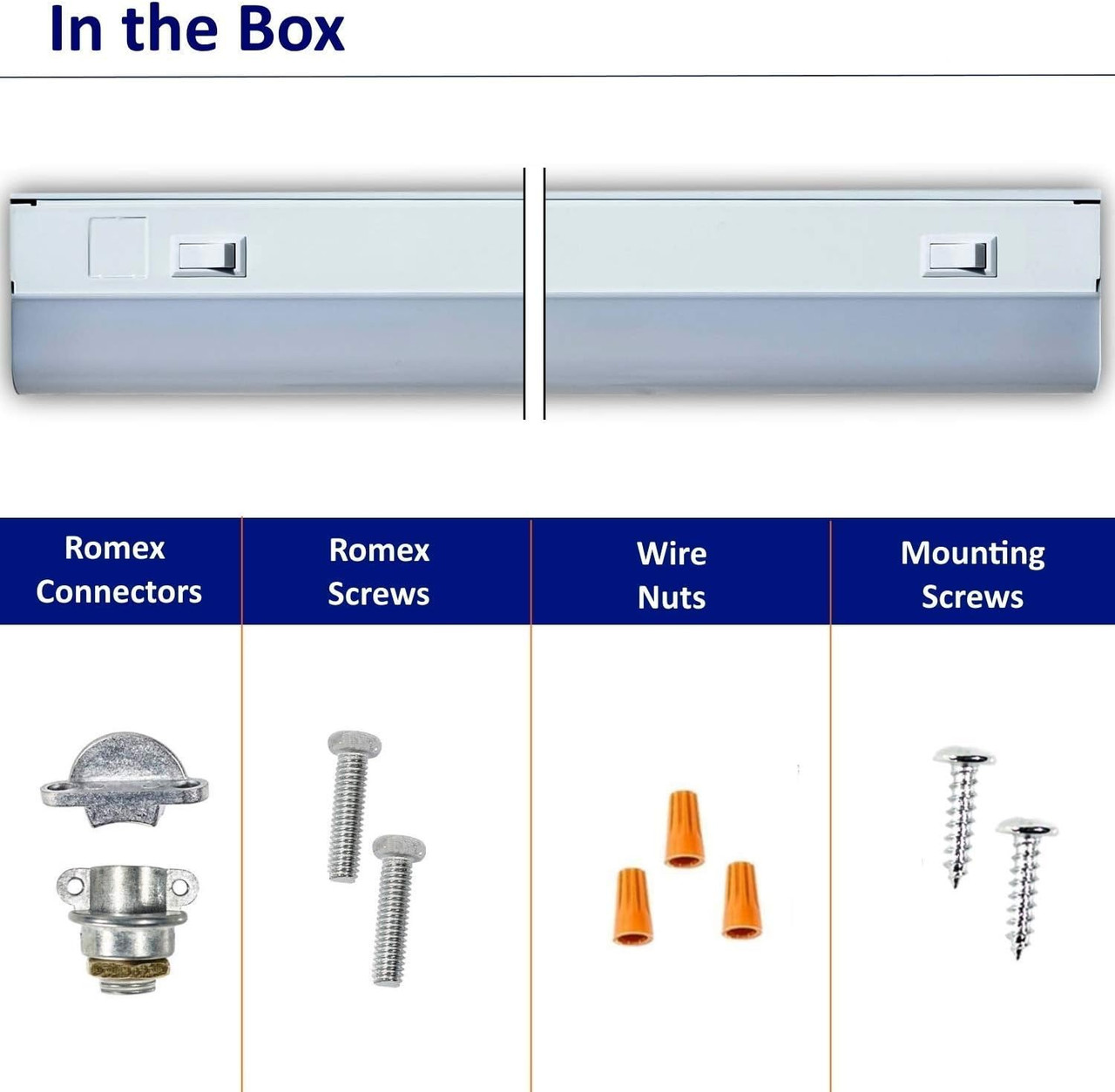 LED UNDER CABINET 3000K/4000K (SOFT WHITE & COOL WHITE) - Hawk Lighting
