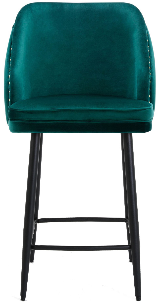 Mayfair Velvet Sage Green Bar Stool | Elegant Velvet Bar Stools