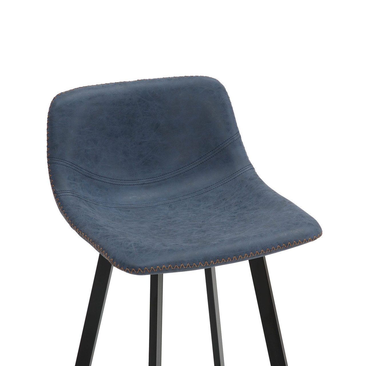 Antico Kitchen Bar Stool Blue - Simply Bar Stools