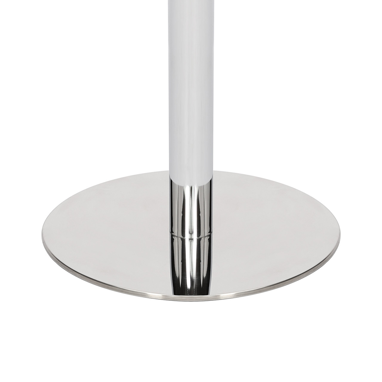 Deluxe Como Poseur Round Wood Table | simplybarstools.co.uk