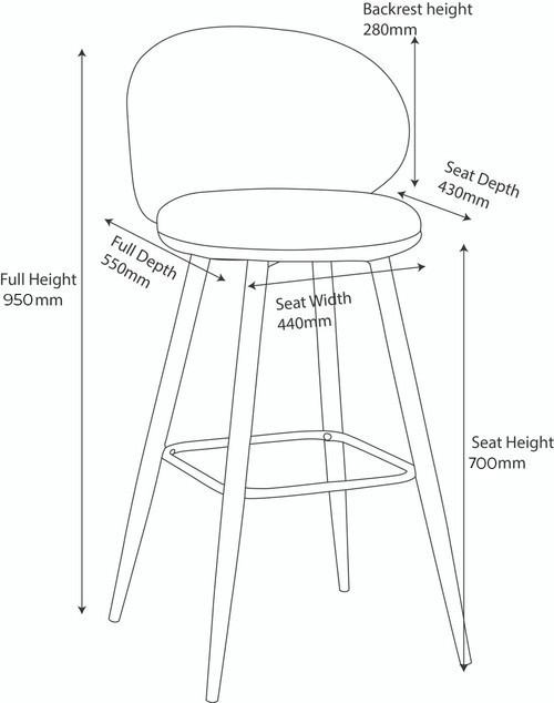 Luxury White Boucle Bar Stools for Modern Interiors