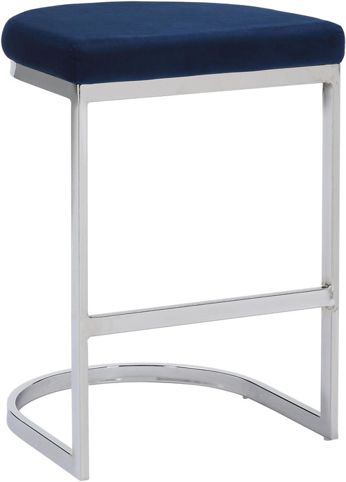 Trevi Cantilever Kitchen Bar Stools - Blue | Simply Bar Stools