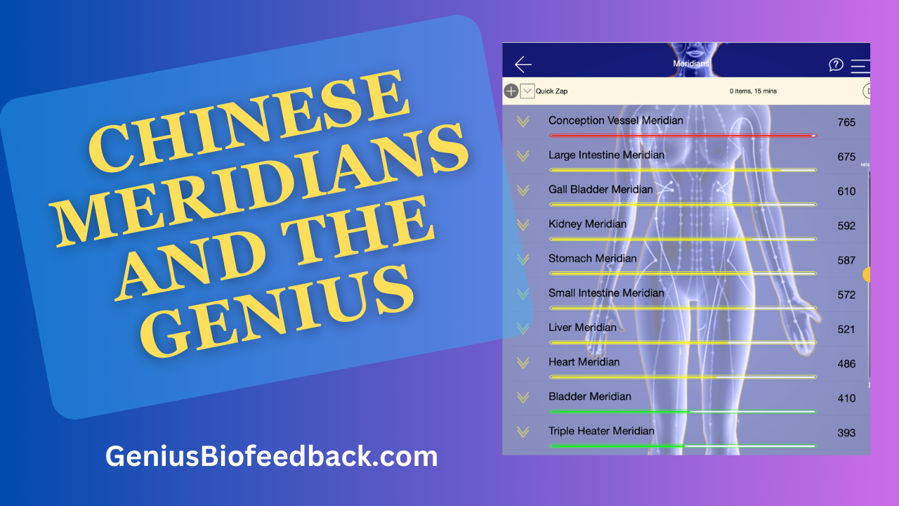 Working with Chinese Meridians and the Genius - Training 8/1 - Genius ...