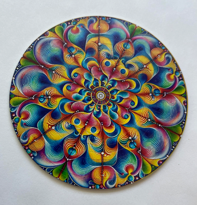 Cymatic Discs - 352 Hz - For Balance and Alignment