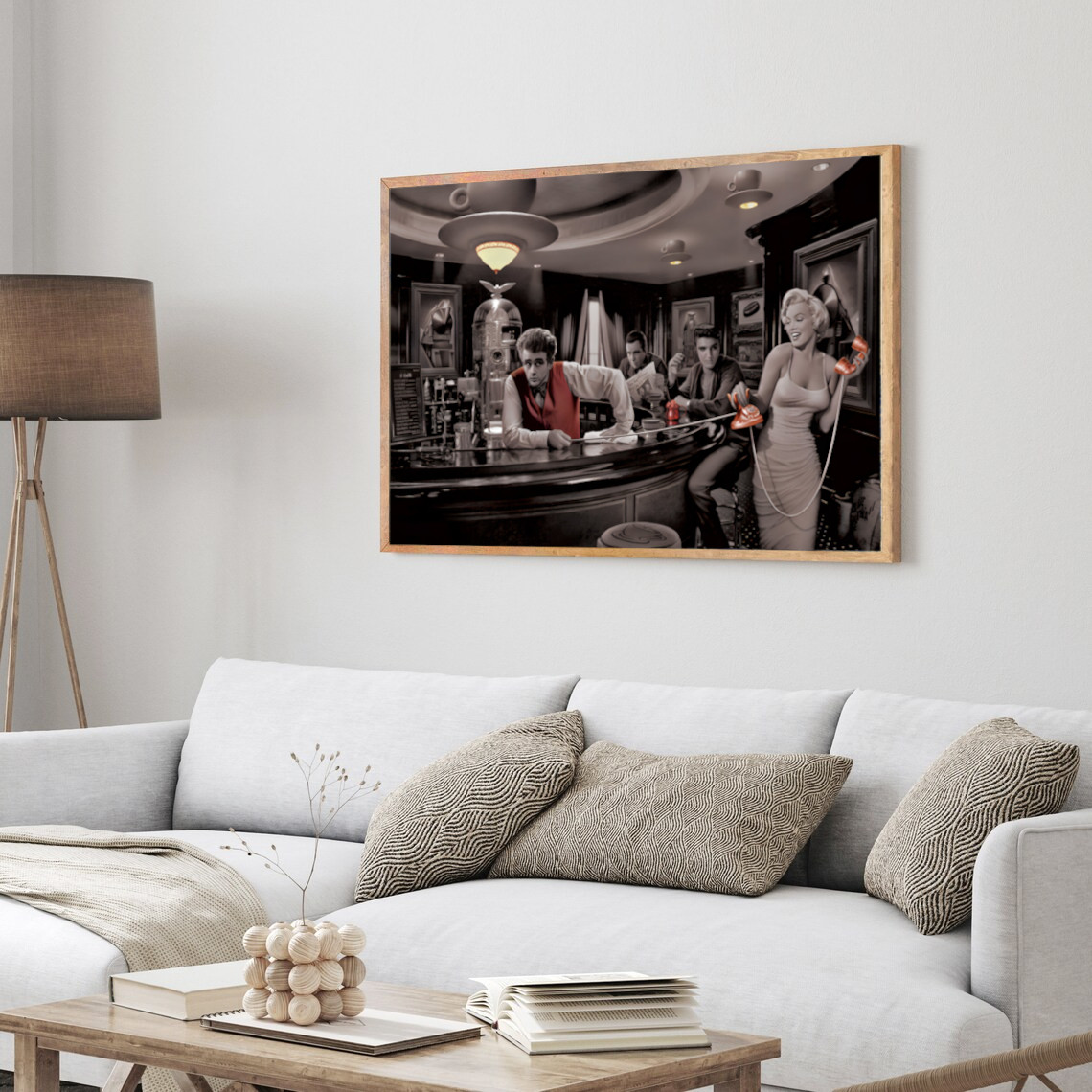 Marilyn Monroe Elvis Presley James Dean Humphrey Bogart 02