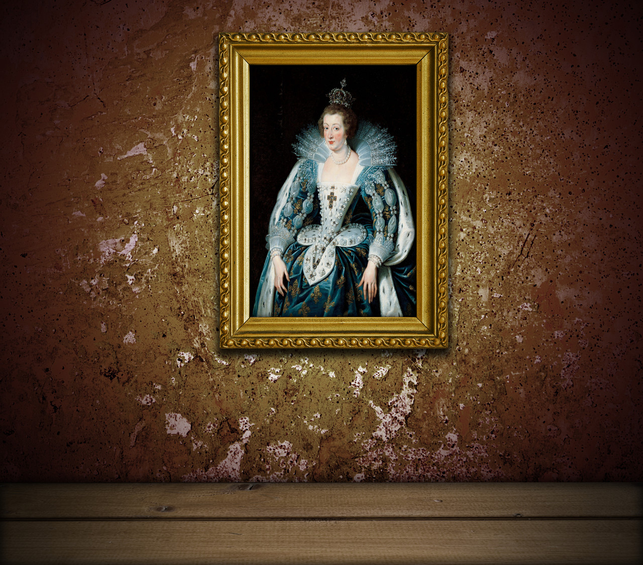 Anna of Austria by Peter Paul Rubens