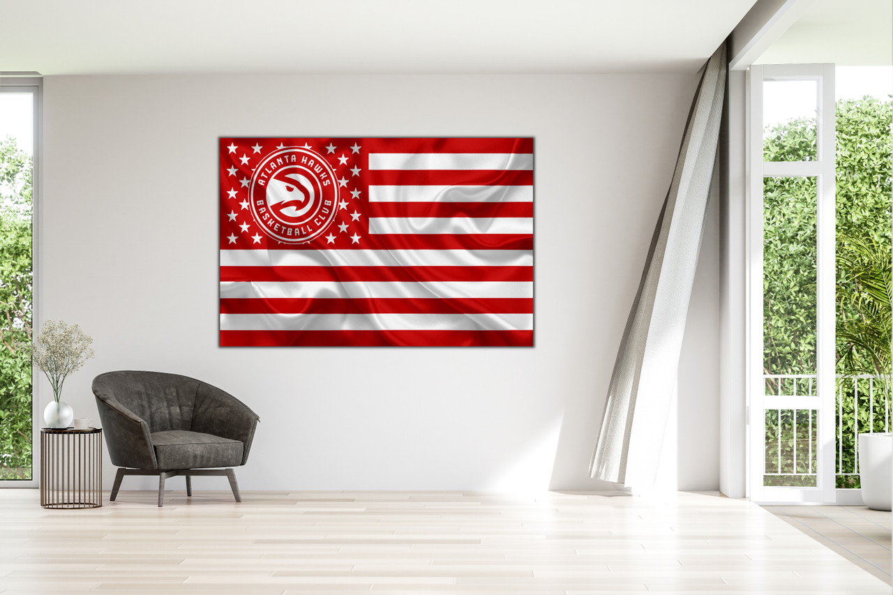 ATLANTA HAWKS FLAG 1