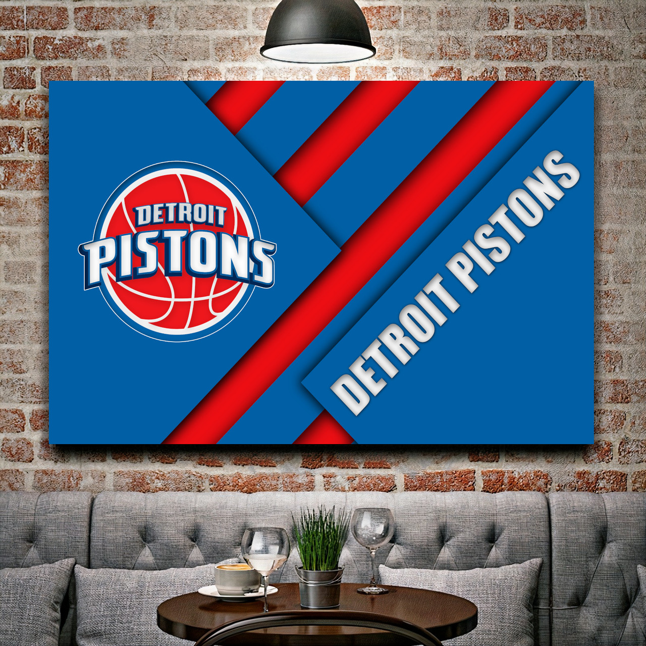 DETROIT PISTONS MATERIAL DESIGN