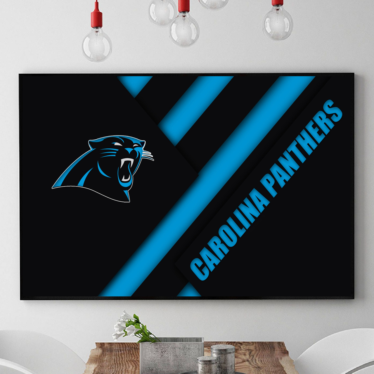 Carolina Panthers Material Design