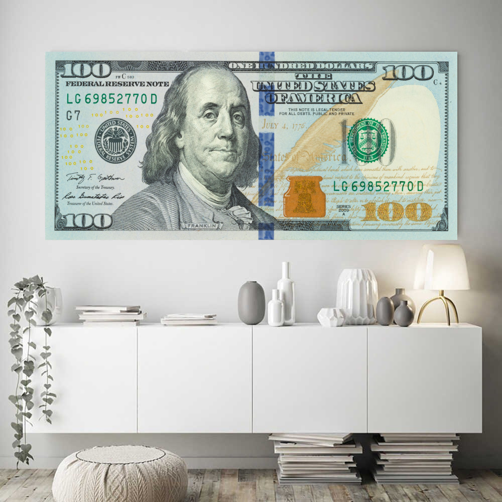 $100 Dollar Bill Money Realistic