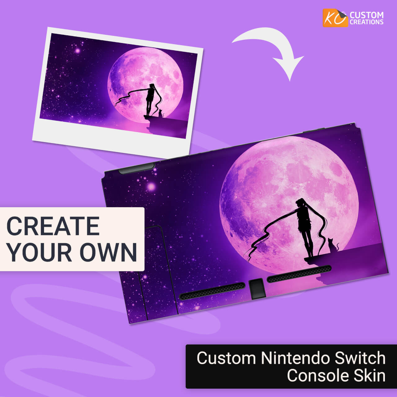 Nintendo Switch Skin Create Your Own | KO Custom Creations