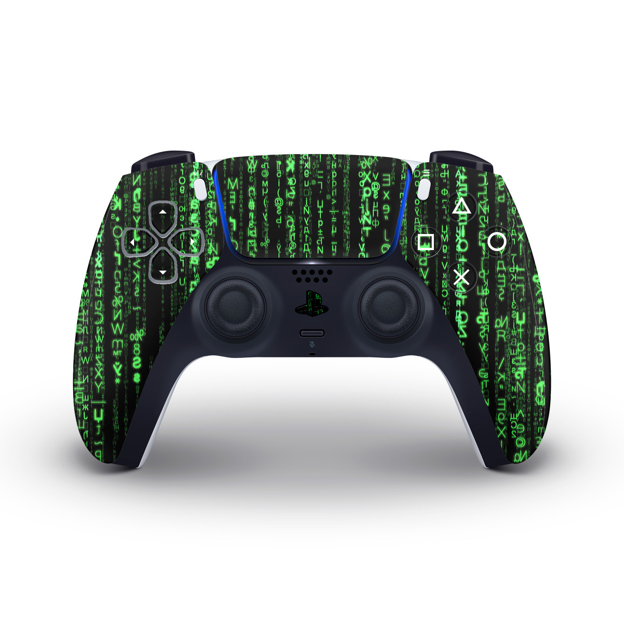 Inverted Digital Rain Ps5 Controller Skin | KO Custom Creations