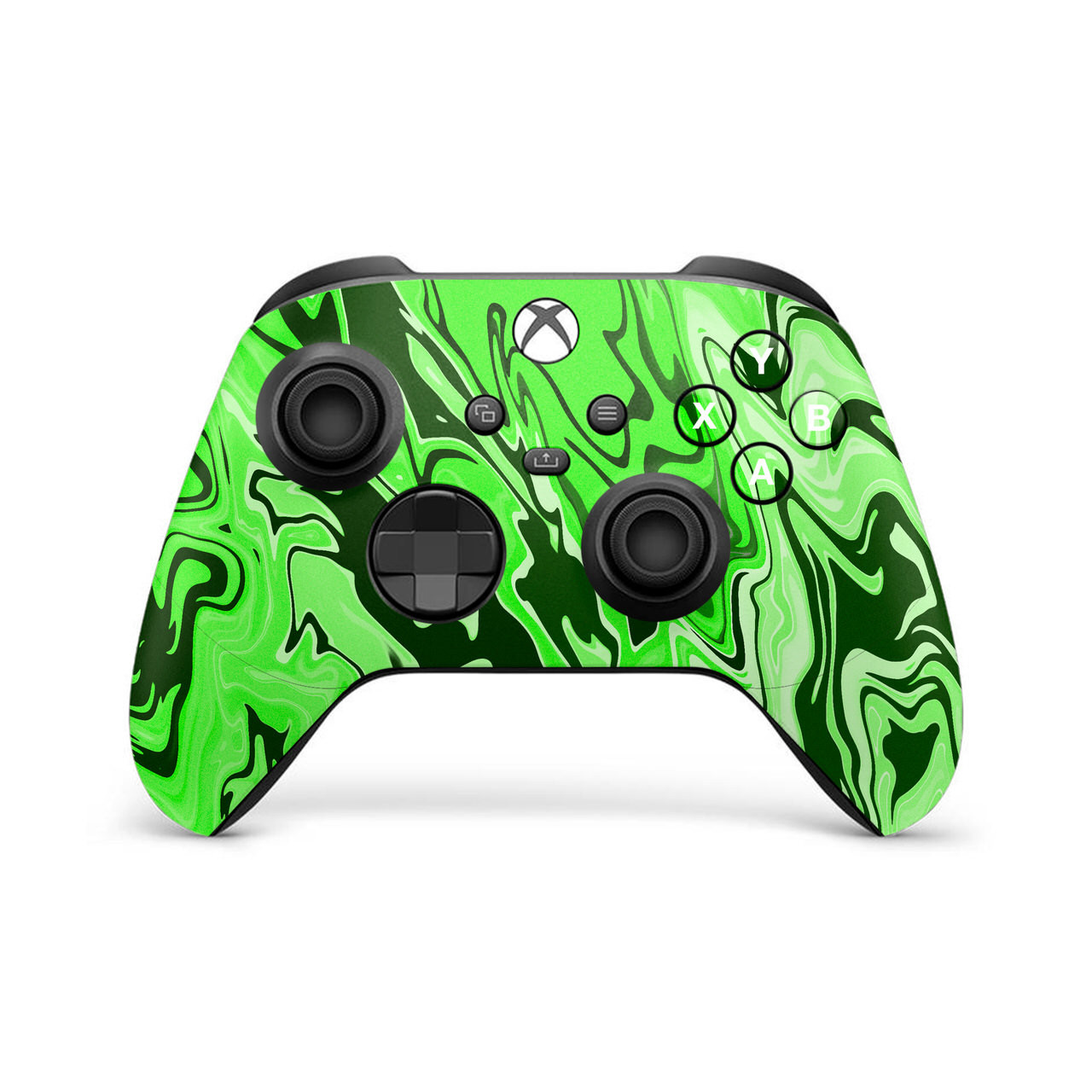 Green Marbling Xbox Controller Skin | KO Custom Creations