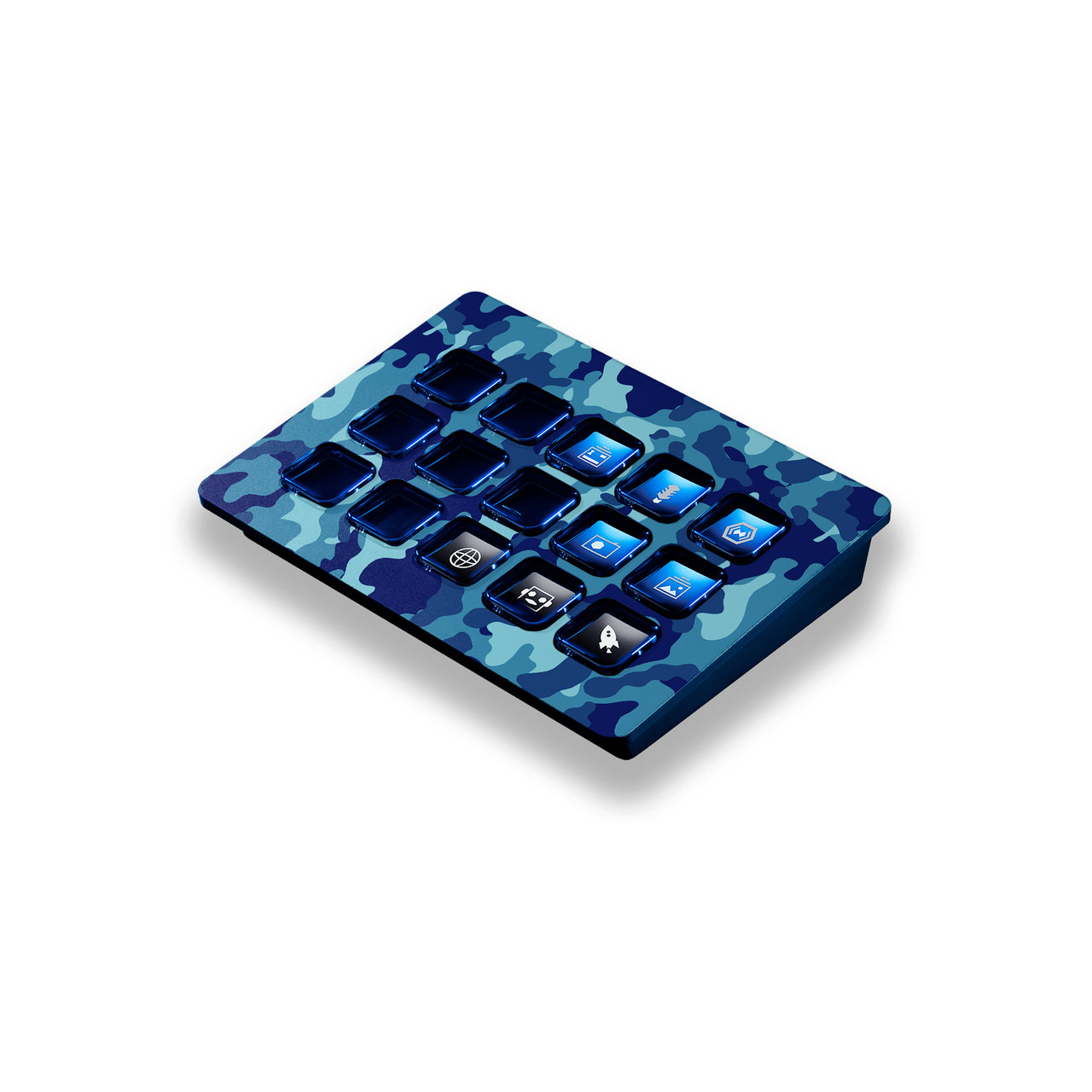 Ocean Camo Elgato Stream Deck Mini Skin Ko Custom Creations