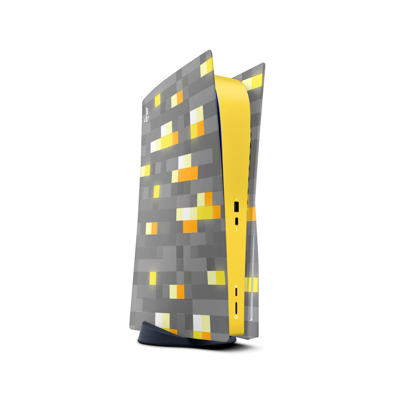 Pixel Grass Block PlayStation 5 Skin | KO Custom Creations