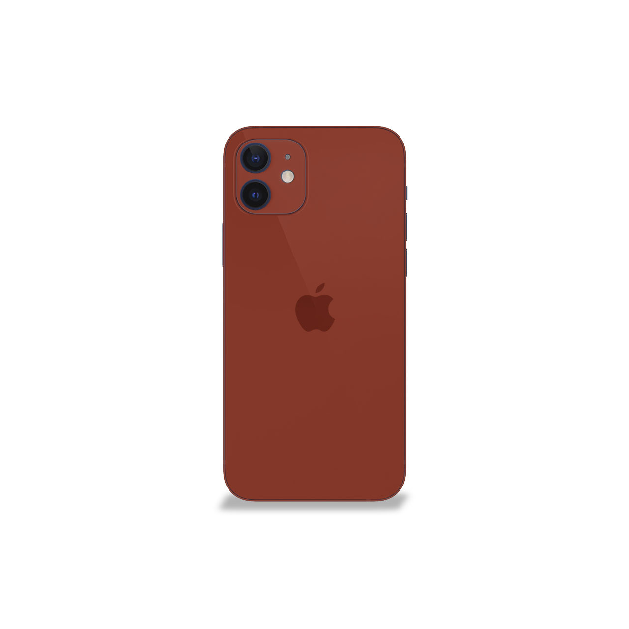 Burnt Red Apple iPhone 12 Mini Skin | KO Custom Creations