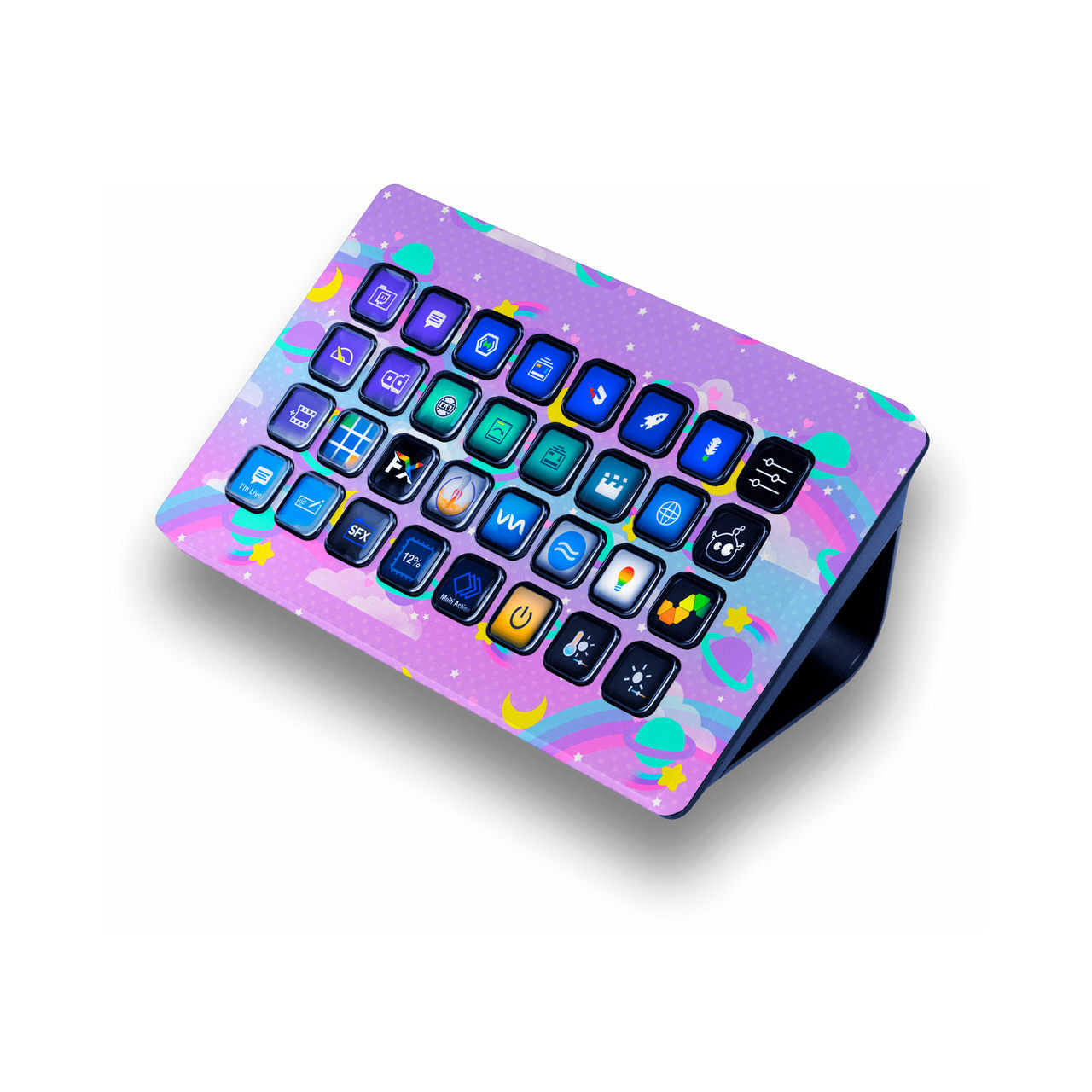 Galaxy Opal Elgato Stream Deck Xl Skin Ko Custom Creations