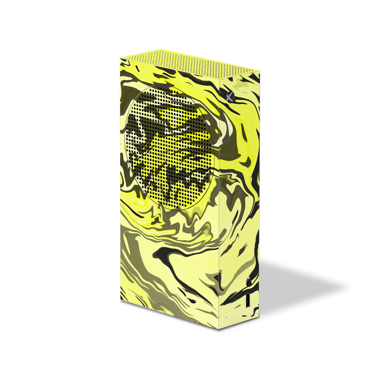 Yellow Marbling Xbox Series X Skin | KO Custom Creations