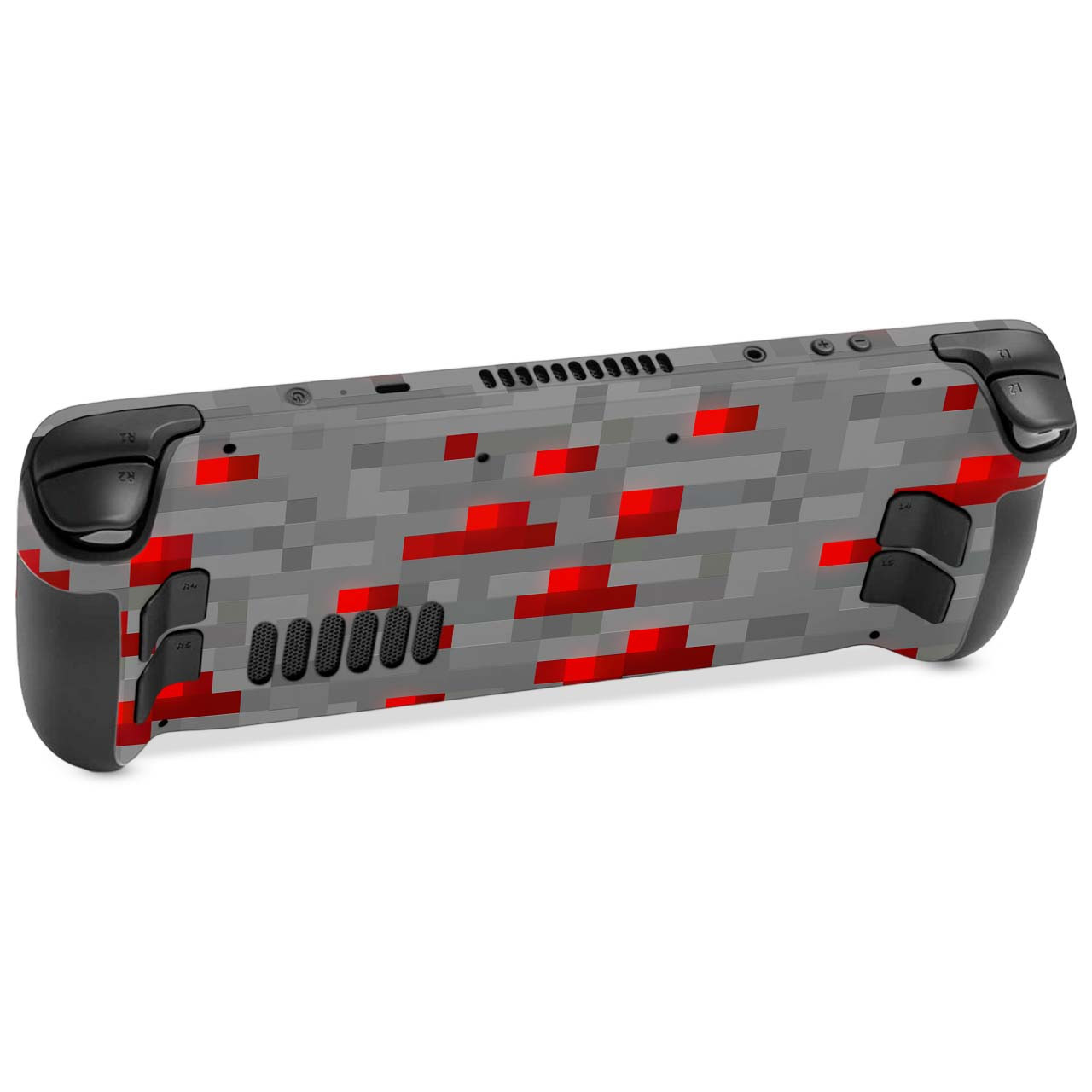 Pixel Redstone Block Valve Steam Deck Skin | KO Custom Creations