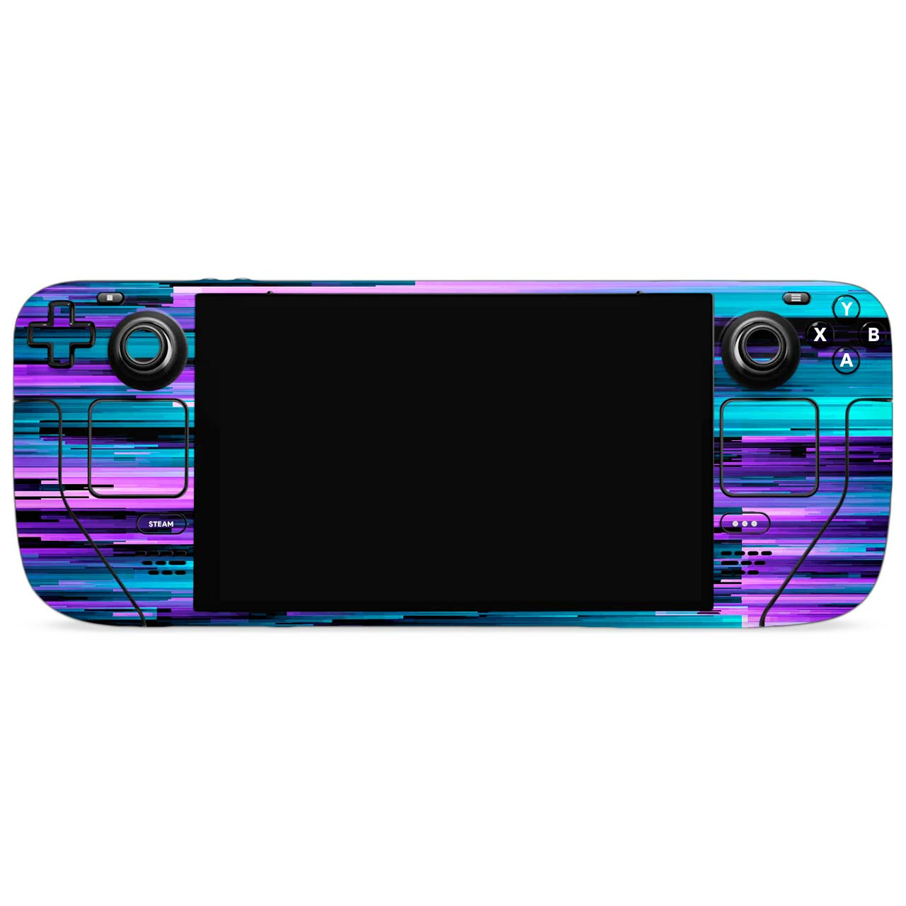 Neon Marbling Valve Steam Deck Skin | KO Custom Creations