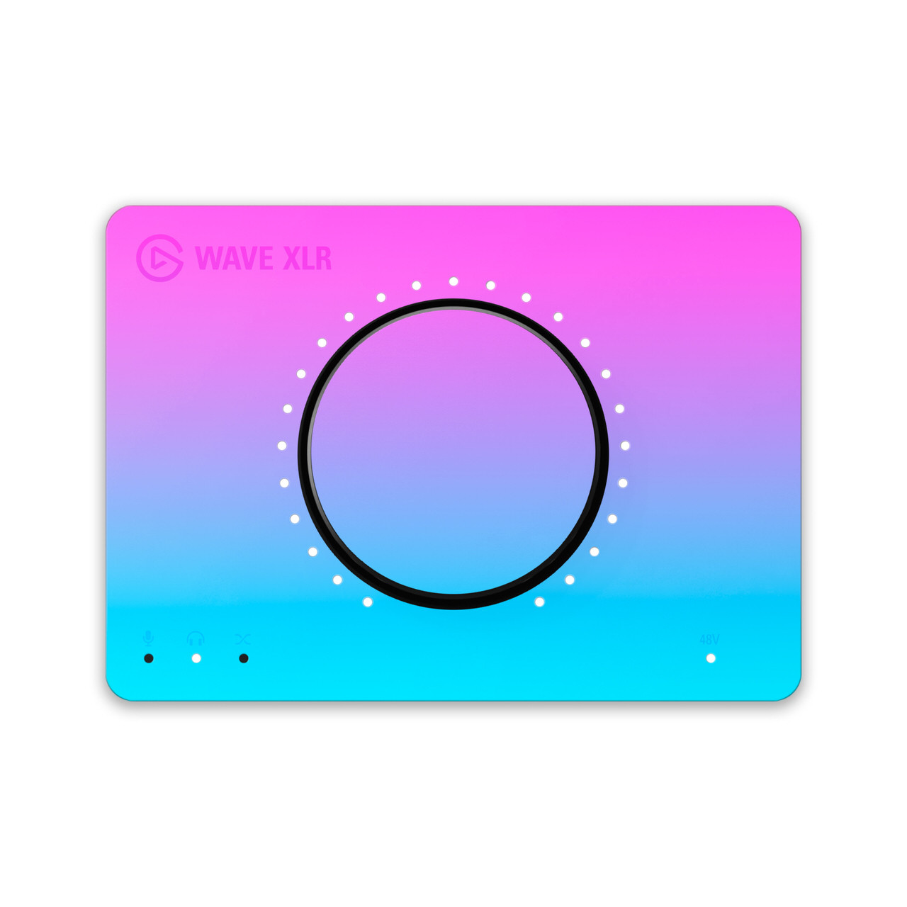 Neon Fade Elgato Wave XLR Skin | KO Custom Creations