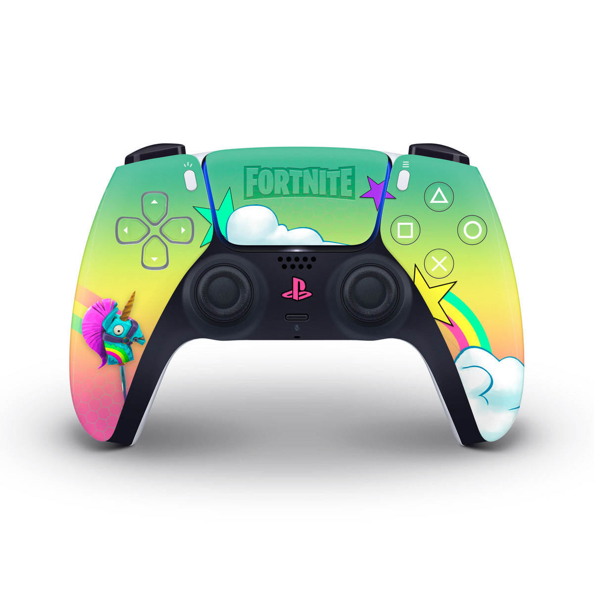 Rainbow Smash PS4 Controller Skin