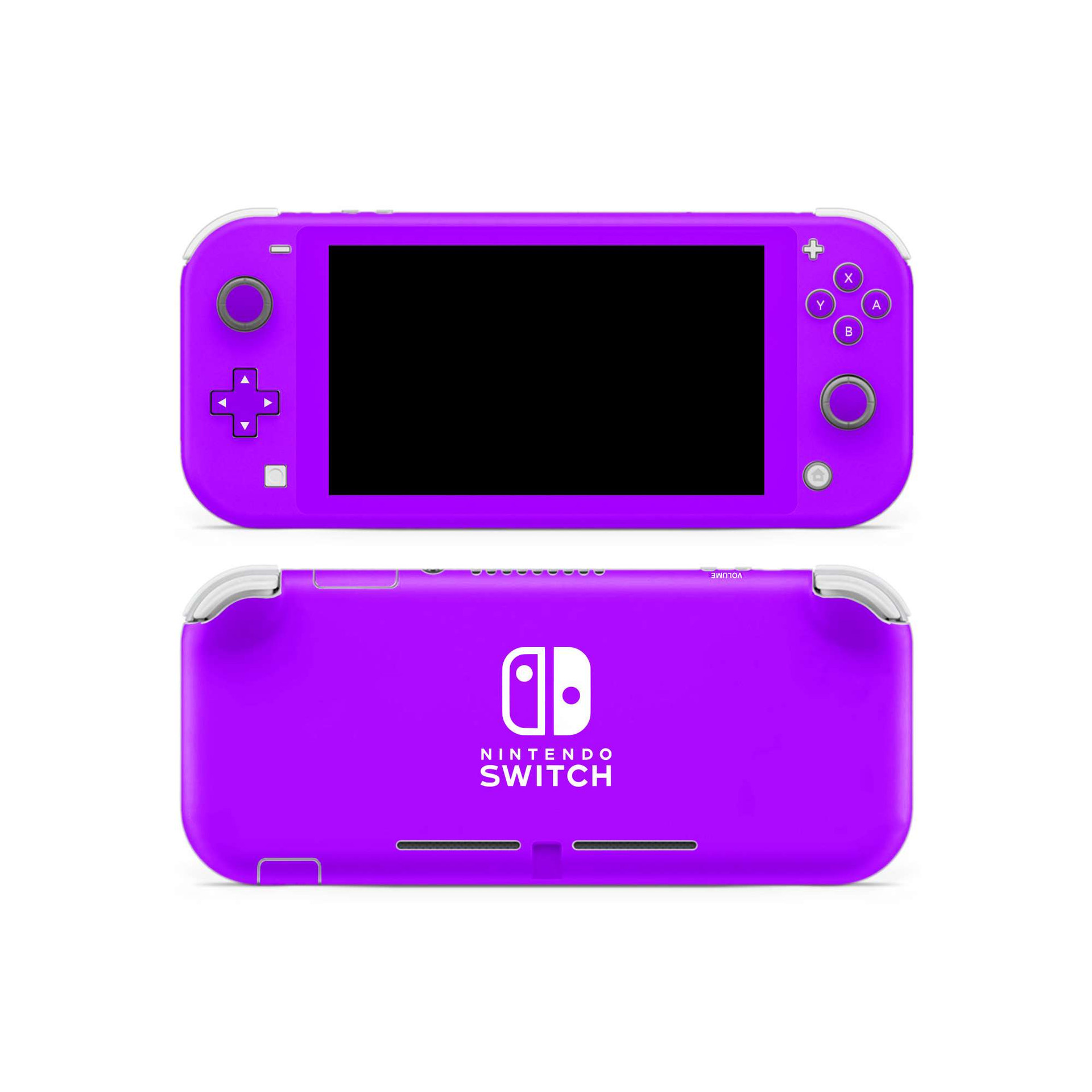 Electric Violet Nintendo Switch Lite Skins | KO Custom Creations