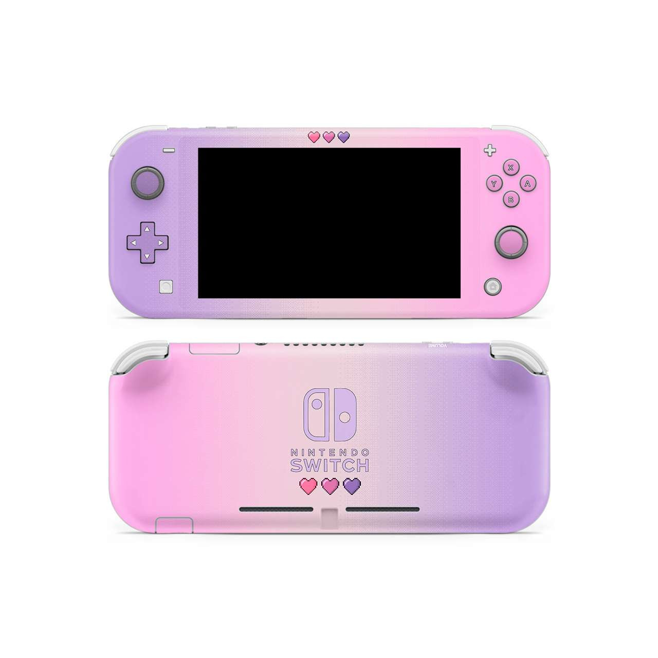 Cold Purple Nintendo Switch Lite Skin Wrap | KO Custom Creations