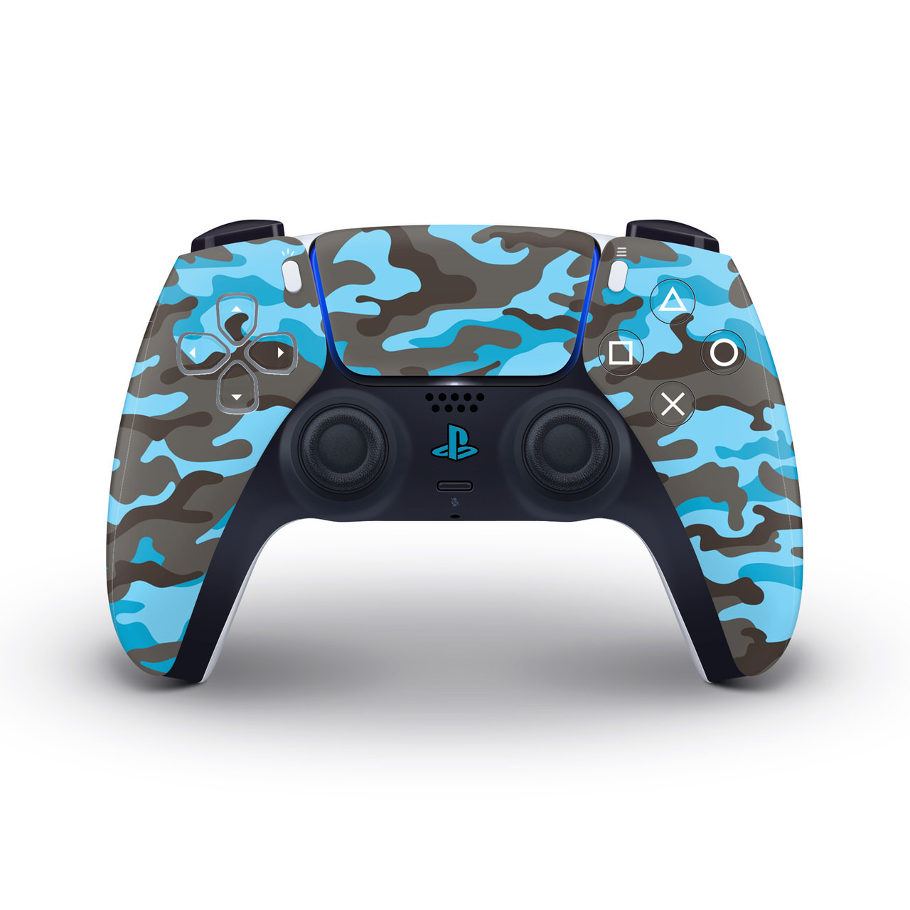 Cobalt Blue Camo PlayStation 5 Skin | KO Custom Creations