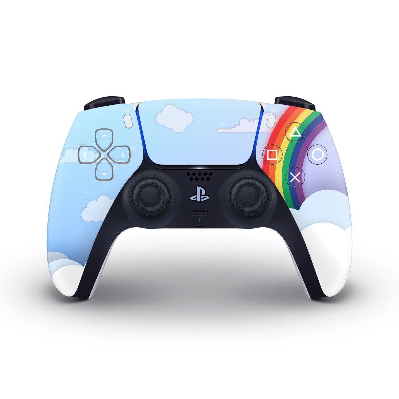 Akatsuki Clouds v2 Ps5 Controller Skin | KO Custom Creations