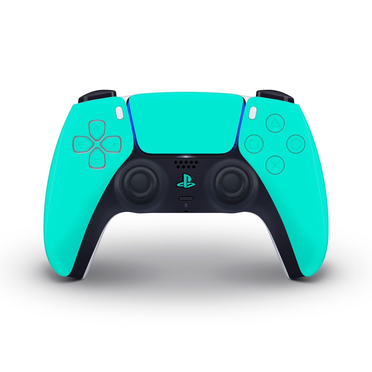 Happy Turquoise PlayStation 4 Controller Skin | KO Custom Creations