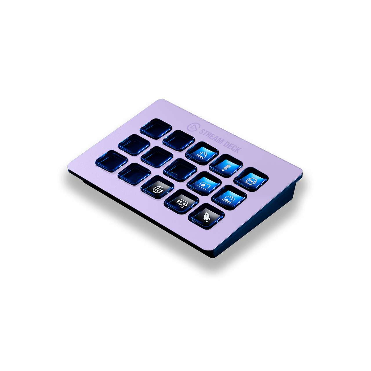Pale Lavender Elgato Stream Deck MK.2 Skin | KO Custom Creations